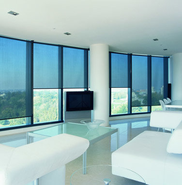 Hot sale anti UV sunscreen vertical roller blind for window decoration