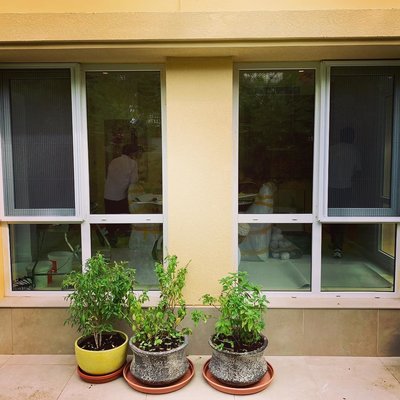 Floding screen window & door for sale with Aluminum frame and pleated screen mesh