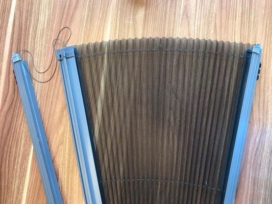 Floding screen window & door for sale with Aluminum frame and pleated screen mesh
