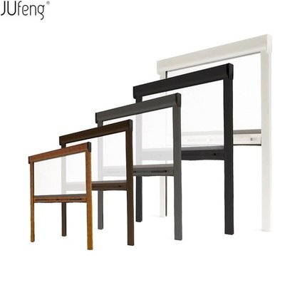 Removable washing bug off elasticity adjustable roll-up fly screens
