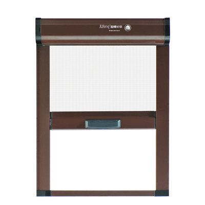 Aluminum insect screen window with strong anti - wind protection