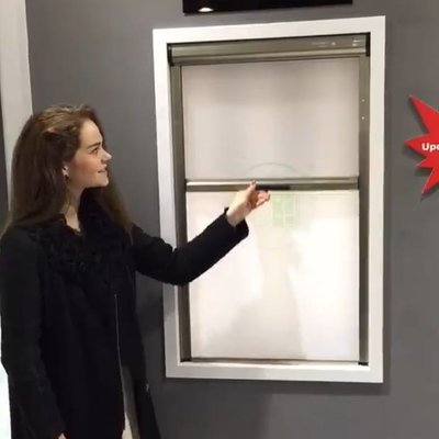 Home decoration roll up retractable mosquito screens for windows