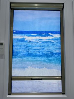 Home decoration roll up retractable mosquito screens for windows
