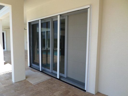 Easy installation DIY trackless sliding mosquito net door for sale