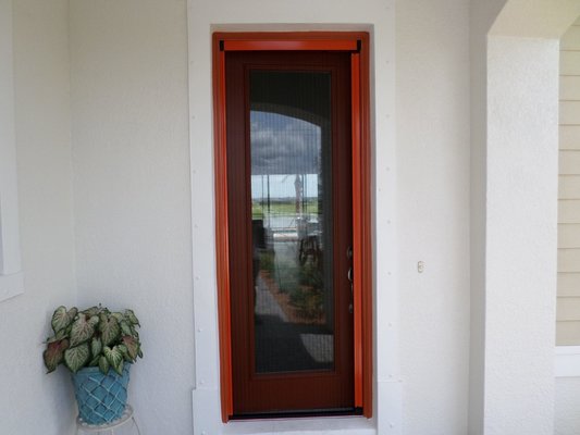 Easy installation DIY trackless sliding mosquito net door for sale