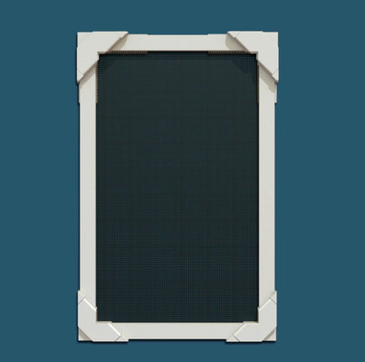 New design portable Fiberglass DIY magnetic fly screens windows
