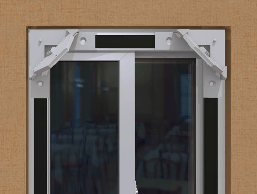 Anti strong wind mosquito proof DIY Magnetic Fiberglass Insect Window Screen System