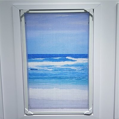 Easy to maintain & durable DIY magnetic insect screen kit with lock