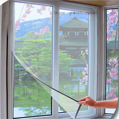 Easy installation Anti mosquito DIY Magnetic Properties flyscreens