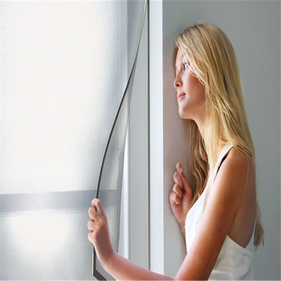 DIY Customizable Adjustable Fiber Glass Mesh Magnetic Bug Screens