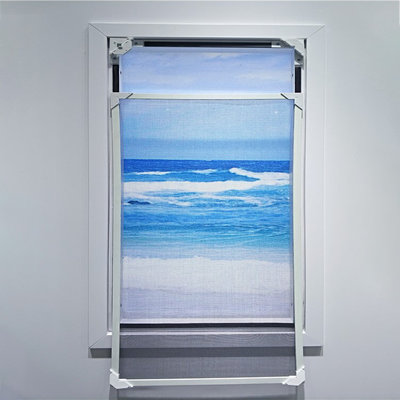 Anti Mosquito DIY Bugout magnetic fly screens for windows with lock
