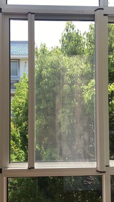 Anti Mosquito Single open Retractable roller screen for window & door