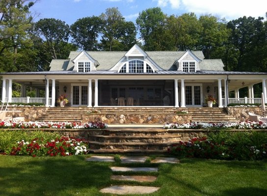 Decorative outside usage Motorized automatic roller screen for porch