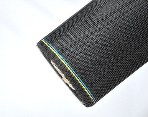 RoHs certification 18*16 Black color fiberglass mosquito fly screen net