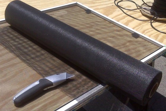 Fiberglass fly screen / mosquito net / fiberglass window screen