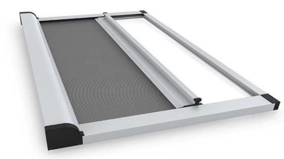 Environment-friendly anti - wind Retractable roller insect fly screen window