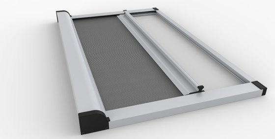 Retractable PET window insect fly screen kits / flyscreen system