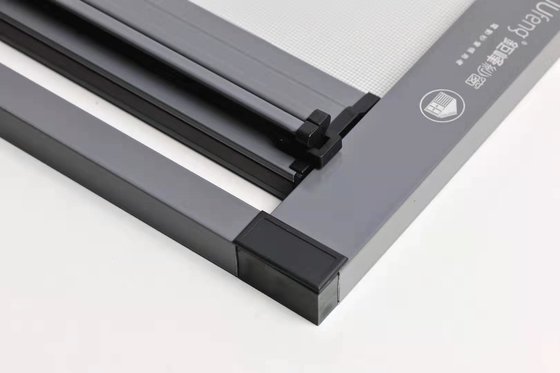 Retractable PET window insect fly screen kits / flyscreen system