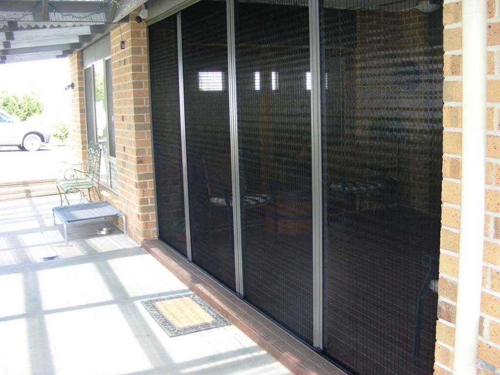 China factory Barrier-free fly screen doors / Trackless flyscreen door for sale