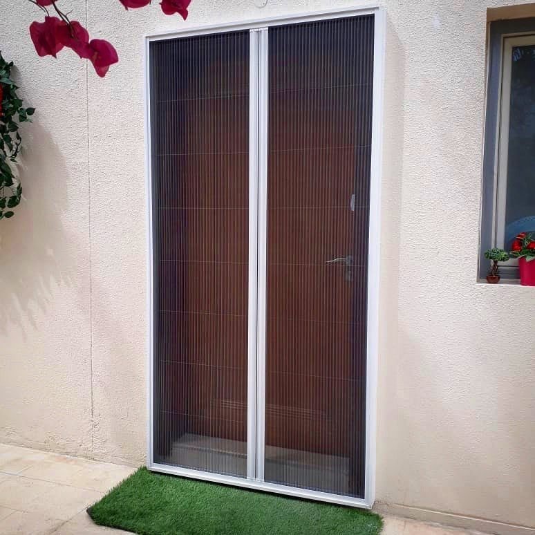 New style hot sale Invisible Plisse screen windows and doors for wholesale