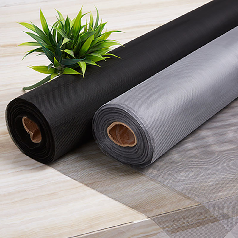 Anti mosquito bug out waterproof black color fly insect screen mesh