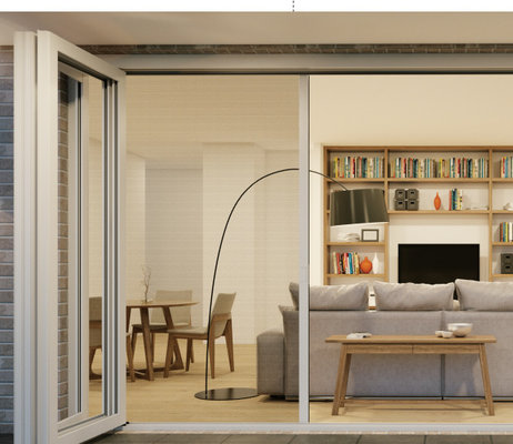 Environment-friendly anti - wind Retractable roller insect fly screen window