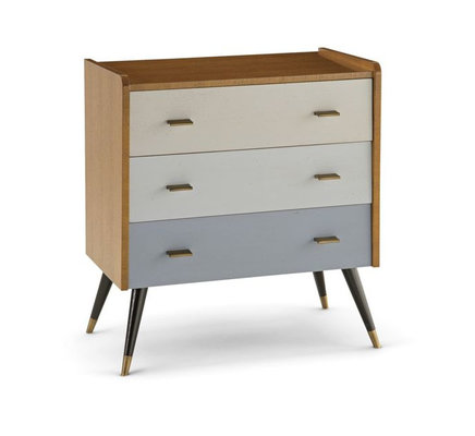 Hotel Corner Wooden Tv Table Stand , Commercial Hotel White Oak Tv Cabinet