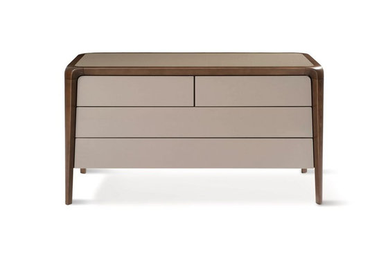 Hotel Corner Wooden Tv Table Stand , Commercial Hotel White Oak Tv Cabinet