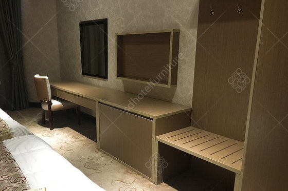 Simple Melamin Hotel Bedroom Furniture Waterproof Heavy-Duty Furniture