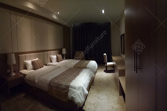 Simple Melamin Hotel Bedroom Furniture Waterproof Heavy-Duty Furniture