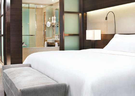 Comfortable Designer Bedroom Furniture Sets , White Contemporary Bedroom Sets