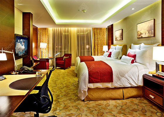 Durable Hotel Modern Platform Bedroom Sets , Affordable King Bedroom Furniture Sets