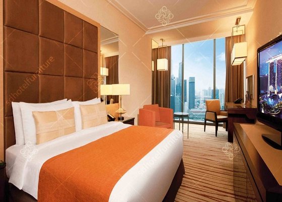 Affordable Durable Hotel Bedroom Furniture Sets Environment - Friendly High Standard