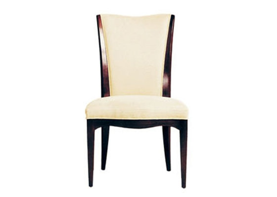 White Fabric Dining  Hotel Room Chairs Chair Wooden Curved High Standard Durable