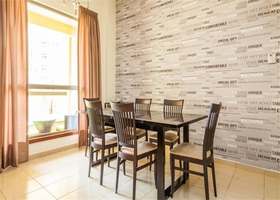 Solid Wood Modern Apartment Furniture Sets Simple Style With Dining Furniture