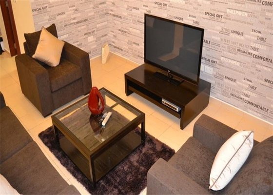 Twin Size Modern Bedroom Furniture , Comfortable Apartment Bedroom Furniture
