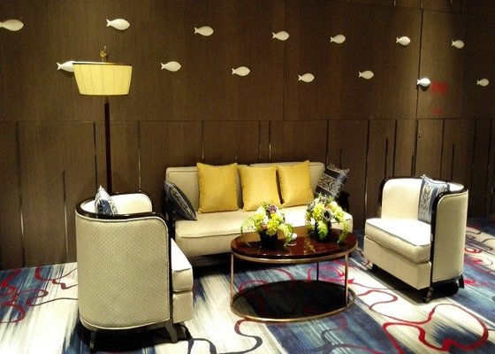 4 Star 5 Star Waiting Area Hotel Lobby Furniture  High Standard Environment - Friendly