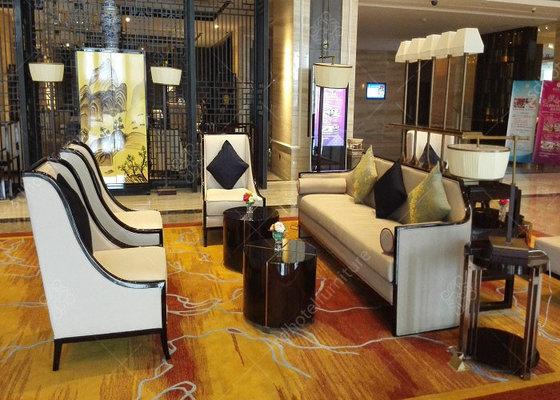 4 Star 5 Star Waiting Area Hotel Lobby Furniture  High Standard Environment - Friendly