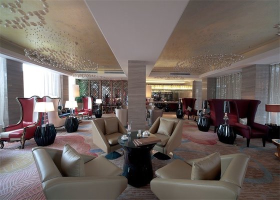 High End Commercial Lounge Furniture , Economic Office Reception Hotel Lounge Furniture