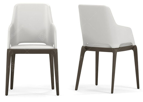 Black Hotel Dining Chairs , Economic Office Guest Contemporary Reception Chairs