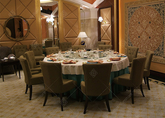 European Style Contemporary Restaurant Furniture , Hotel Hall Restaurant Booth Furniture
