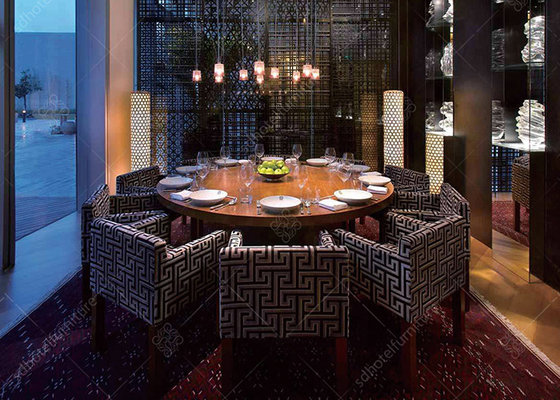 European Style Contemporary Restaurant Furniture , Hotel Hall Restaurant Booth Furniture