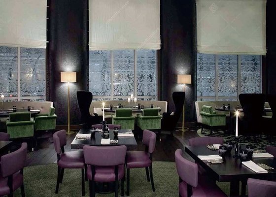 Modern Style Commercial Dining Furniture , Hotel Lobby / Restaurant Banquette Seating