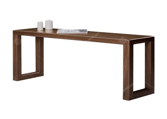 Bedroom Hotel Writing Desk Solid Wood Frame Customized Size Eco -  Friendly