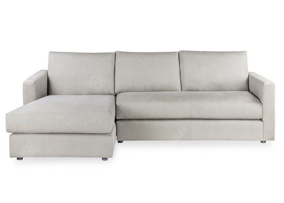 Large Blue Living Room Sofa Set 5 Seater Contemporary Sectional Sofas Modern Style