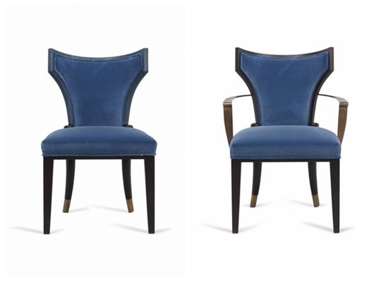High Grade Commercial Restaurant Furniture Solid Wood Armless Dining Chairs