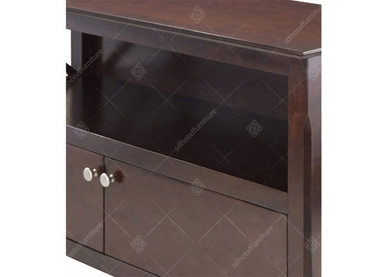 Venge Style Tv Stand Cabinet 2 Doors , White / Venge Bedroom Tv Stand 44 X 15.9 X 24 Inches
