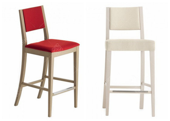 Restaurant / Hotel / Club Commercial Bar Furniture Modern Counter Stools Customized
