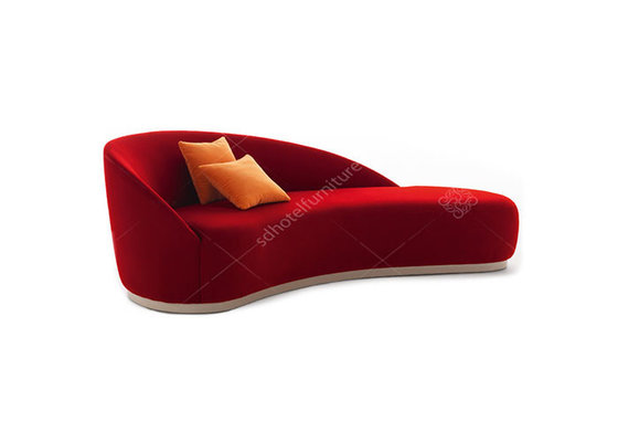 Eco -  Friendly  Modern Hotel Lounge Chairs Relaxing Fabric Highly Endurable