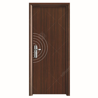 Veneer Finish Hotel Fixed Furniture Wood Room Door High Rigidity Anti - Scratch Environment Friendly
